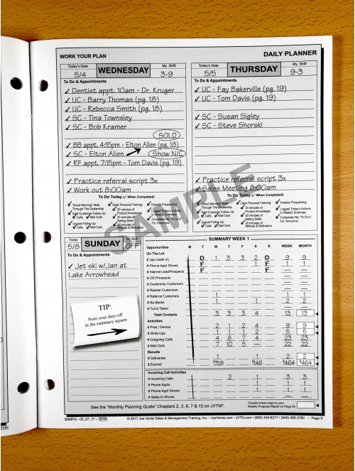 Monthly Planning Guide